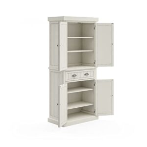 Homestyles Nantucket Pantry, 30", Off White