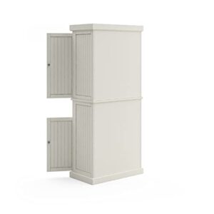 Homestyles Nantucket Pantry, 30", Off White