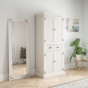 Homestyles Nantucket Pantry, 30", Off White