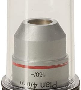 AmScope PA4X 4X Plan Achromatic Microscope Objective