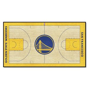 fanmats 9487 nba golden state warriors nylon court runner