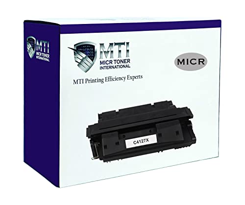 MICR Toner International Compatible Magnetic Ink Cartridge Replacement for HP 27X C4127X LaserJet 4000 4050