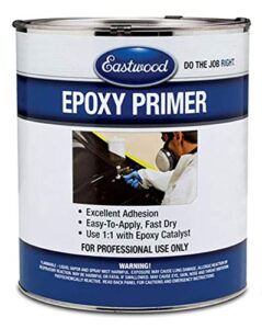 eastwood gray epoxy steel aluminum fiberglass primer and sealer quart 1:1 corrosion resistance