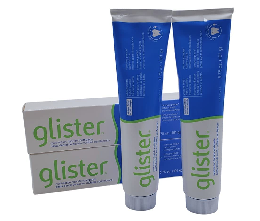 Amway 2 x GLISTER MULTI-ACTION FLUORIDE TOOTHPASTE