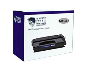 micr toner international compatible magnetic ink cartridge replacement for hp 51x q7551x laserjet p3005