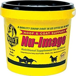 richdel 784299043701 nu-image hoof & coat support for horses, 37.5 lb