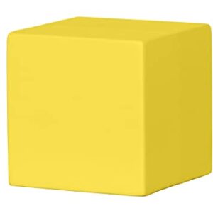 Teacher Created Resources Foam Blank Dice, 2", Pack of 4 , Yellow