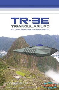 atlantis tr-3e ufo with base plastic model kit