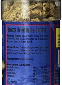 San Francisco Bay Brand ASF71104 Freeze Dried Brine Shrimp for Fresh and Saltwater Fish, 10gm