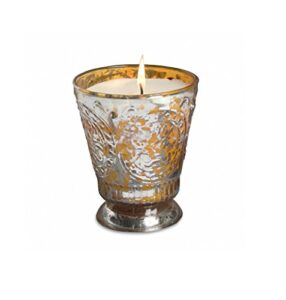 himalayan candles fleur de lys soy candle tumbler, orange grove, 8-ounce