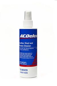 acdelco gm original equipment 10-8029 leather, vinyl, and plastic cleaner - 8 oz