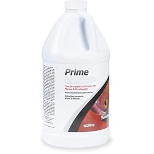 seachem prime water conditioner, 2 liter