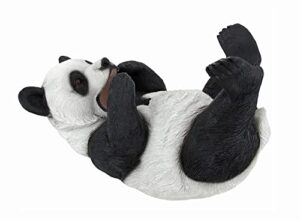 things2die4 adorable baby panda tabletop wine bottle holder