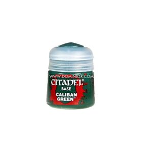 games workshop citadel base paint caliban green 12ml