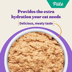 Halo Adult Grain Free Wet Cat Food Pate, Chicken Recipe, Healthy Cat Food with Real, Whole Chicken, 5.5 oz Can (Pack of 12)