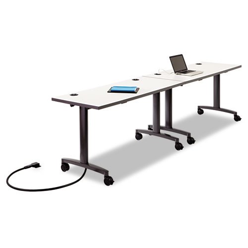 HON The Company Huddle Flip-Top Base, 24" D, Charcoal