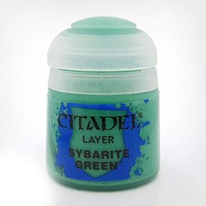 games workshop citadel layer 1: sybarite green