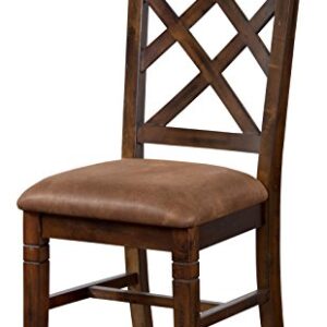 Sunny Designs Sedona Side Chair, Dark Chocolate