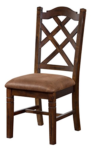 Sunny Designs Sedona Side Chair, Dark Chocolate