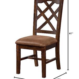 Sunny Designs Sedona Side Chair, Dark Chocolate