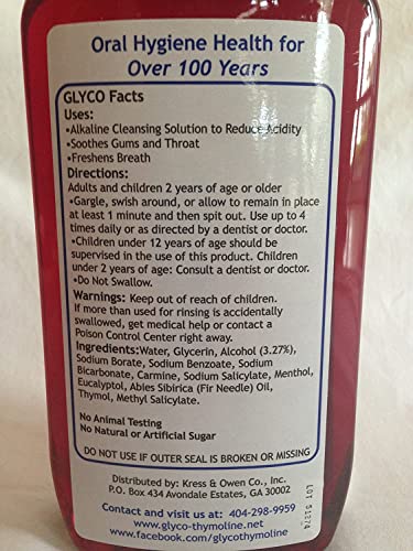 Glyco-Thymoline Liquid 16 oz (Pack of 3)