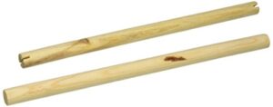 prevue pet products bpv375 2-pack birdie basics wood bird perch, 3/4 by 13-3/8-inch