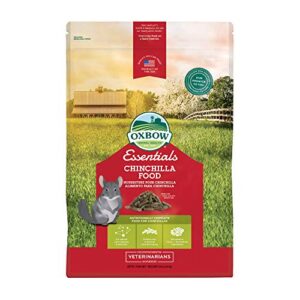 oxbow essentials chinchilla food - all natural chinchilla food - 10 lb.