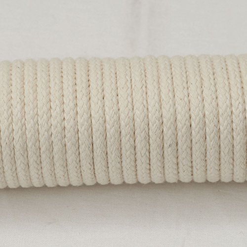 Household Essentials 04800 All-Purpose Cotton Clothesline Rope | 100 Ft Length | 3/16-Inch Dia