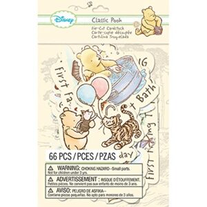 ek success disney die-cut cardstock, classic pooh firsts