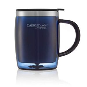 Thermos ThermoCafé Translucent Desk Mug, Midnight Blue, 450 ml