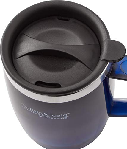 Thermos ThermoCafé Translucent Desk Mug, Midnight Blue, 450 ml