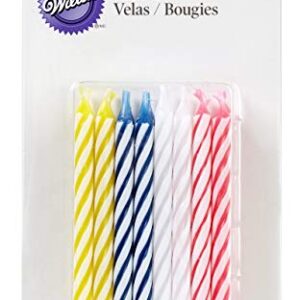 Wilton Birthday Candle, 2 5 inch, Colorful