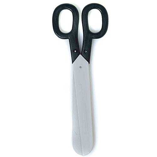 Forum Novelties Giant Scissors Black W/Silver - 15.5 inches (No Sharp Blade)