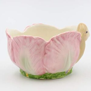 Appletree Design Ceramic Barn Yard Bunny Candy Bowl, 5-Inch Long, 2-3/4-Inch