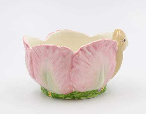 Appletree Design Ceramic Barn Yard Bunny Candy Bowl, 5-Inch Long, 2-3/4-Inch