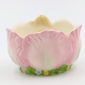 Appletree Design Ceramic Barn Yard Bunny Candy Bowl, 5-Inch Long, 2-3/4-Inch