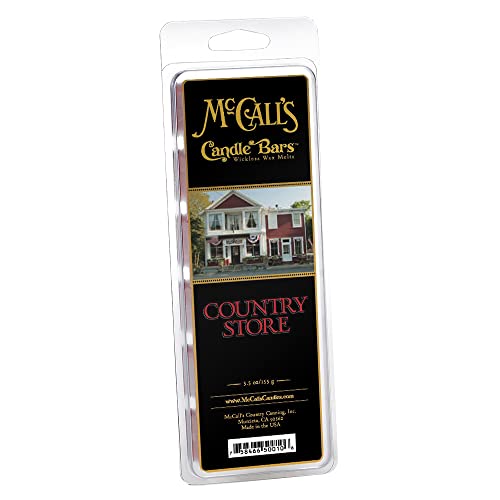 McCalls Candles Bars | Country Store| Highly Scented & Long Lasting | Premium Wax & Fragrance | Made in The USA | 5.5 oz…