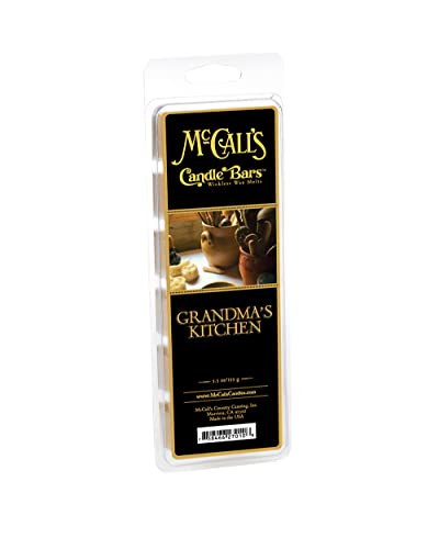 McCalls Candles Bars | Grandma's Kitchen| Highly Scented & Long Lasting | Premium Wax & Fragrance | Made in The USA | 5.5 oz…