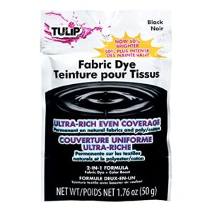 tulip permanent fabric dye- black (26588)