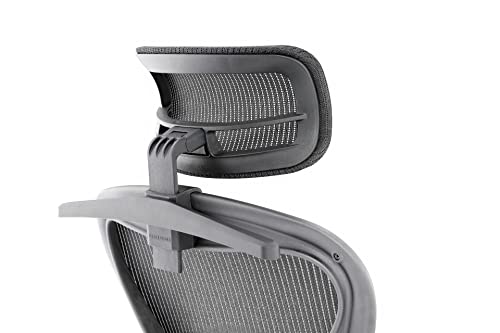 Aeron Chair by Herman Miller - Highly Adjustable Graphite Frame - with PostureFit - Carbon Classic (Medium)