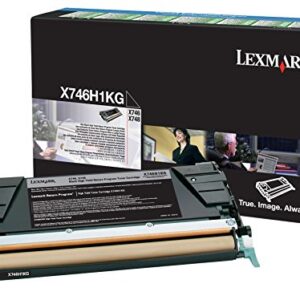 Lexmark X746H4KG X746 X748 Toner Cartridge (Black) in Retail Packaging