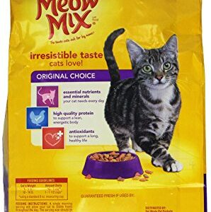 Meow Mix Original Dry Cat Food, 3.15 Lb (Pack Of 3)