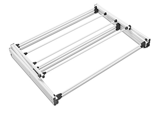 Whitmor Folding Drying Rack, White