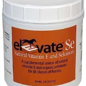 Kentucky Performance Prod Elevate Se Natural Vitamin E and Selenium Powder for Horses, 2 Pound Container