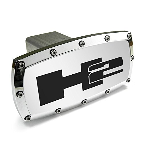 Hummer H2 Logo Chrome Billet Tow Hitch Cover