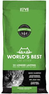 world's best cat litter, clumping litter formula, 28-pounds