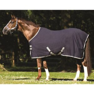 Horseware Amigo Stable Sheet 84 Navy/Silver