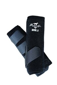 pro choice sports medicine boots ii - black, extra small