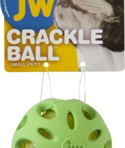 JW Pet Crackle Heads Crackle Ball, Small