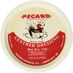 pecard leather dressing, 6 oz